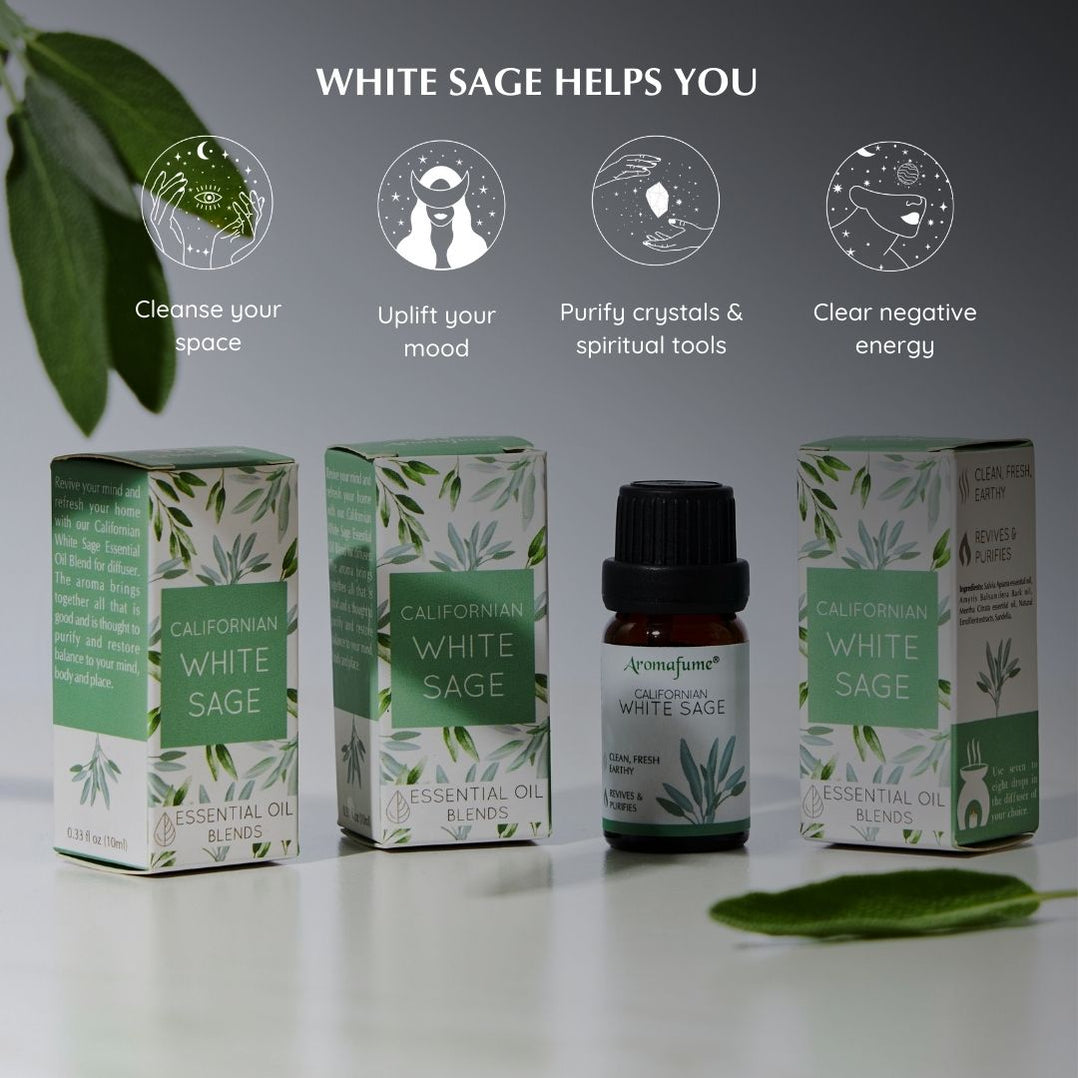 White Sage Essential Oil Diffuser Blend | White Sage Cleansing ...