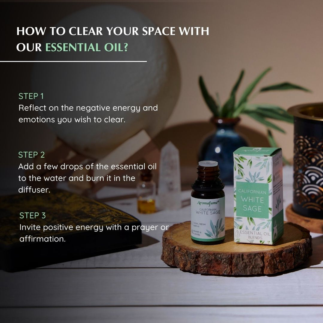 White Sage Essential Oil Diffuser Blend | White Sage Cleansing ...