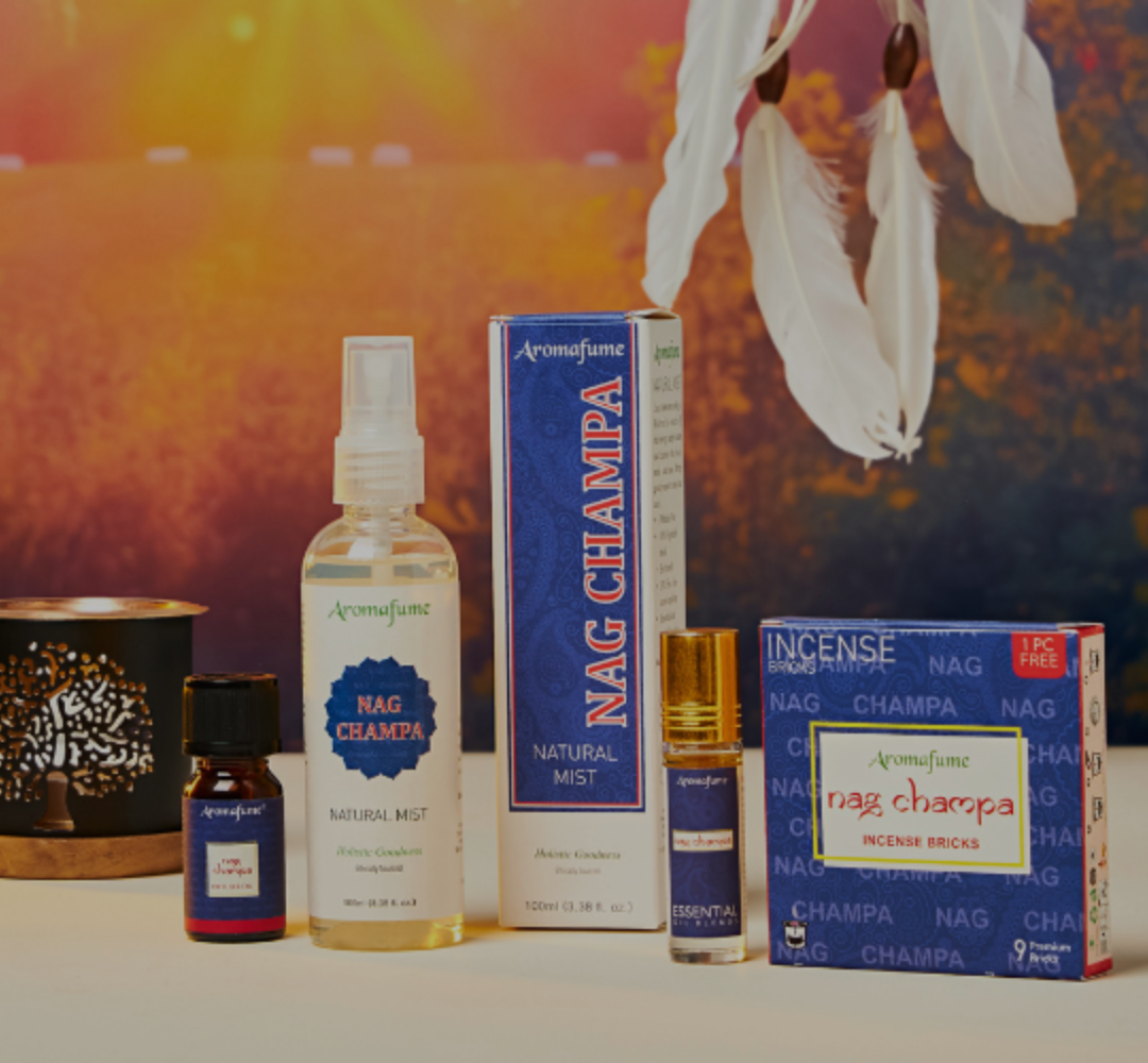 Nag Champa Incense Bricks & Mist Wellness Kit — Aromafume - Discover ...